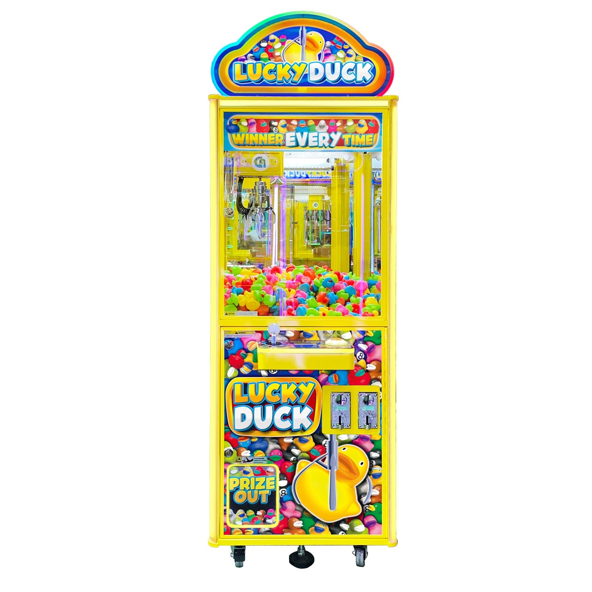 Crane Claw Arcade Machine - 500 FREE Ducks — GameRoomMasters