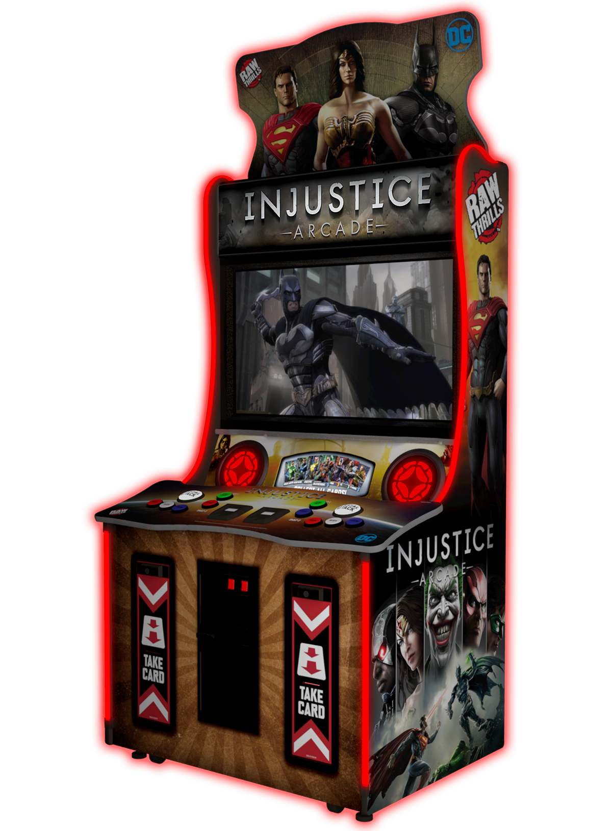 Raw Thrills | Injustice Arcade Game — GameRoomMasters