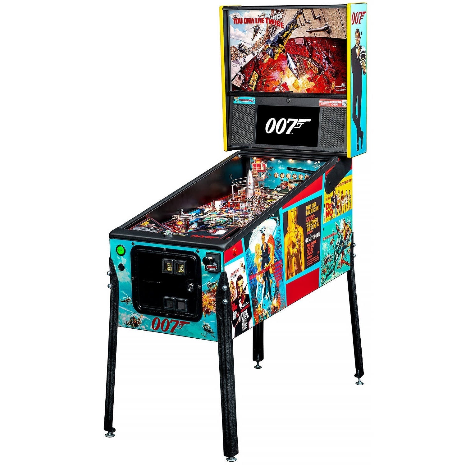 Pinball King | Standard 43-inch 4K Playfield | Dual Back-Glass Monitor ...