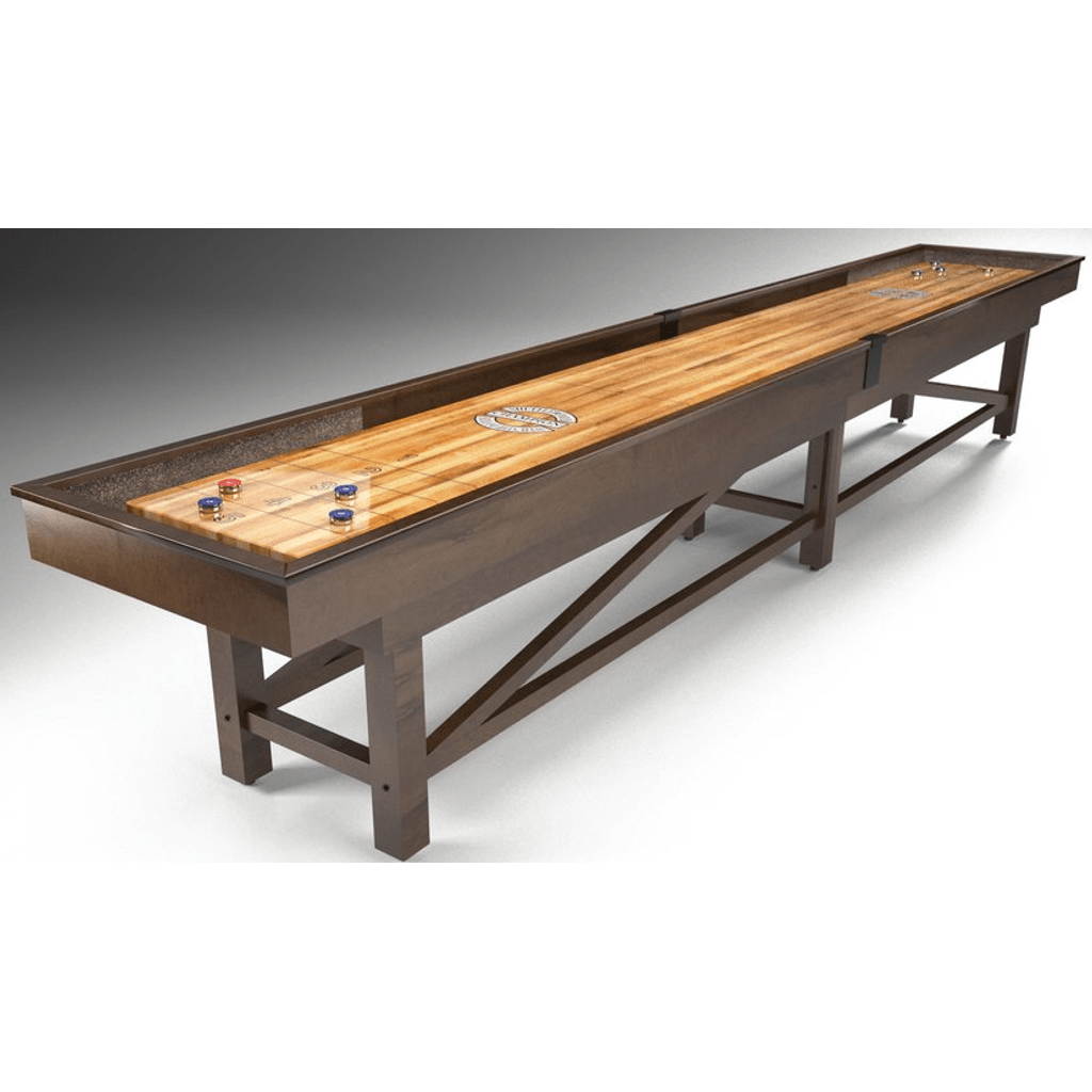 Champion Sheffield Wood Shuffleboard Table — GameRoomMasters
