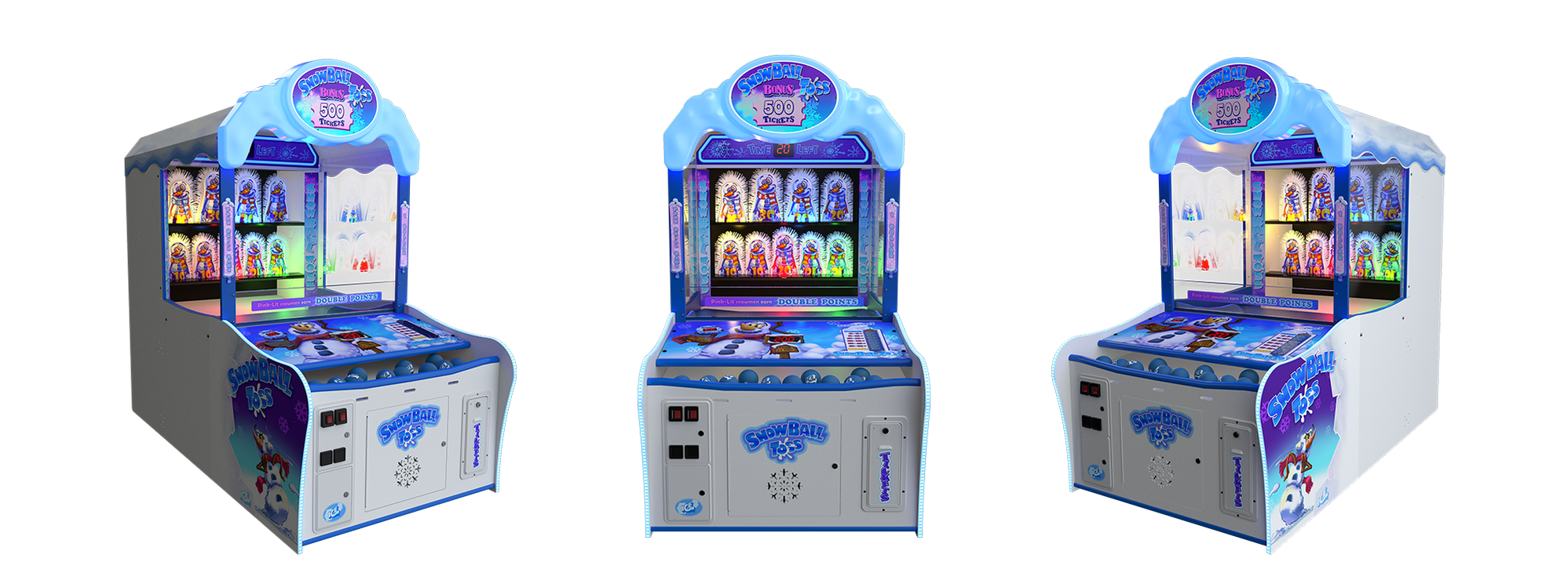 ICE Games | Snowball Toss | Redemption Arcade Game — GameRoomMasters